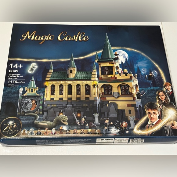 Lego | Toys | Modular Harry Potter Hogwarts Chamber Of Secrets W Mini ...